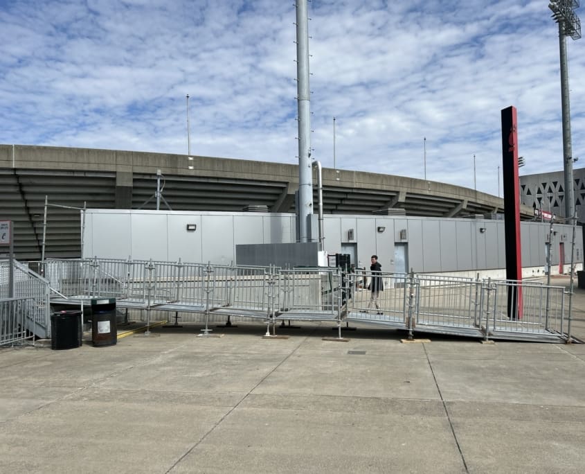 Public Access Stair Systems & Ramps - American Scaffolding
