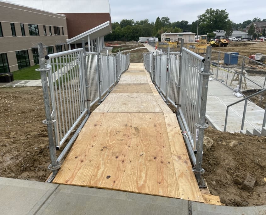 Public Access Stair Systems & Ramps - American Scaffolding